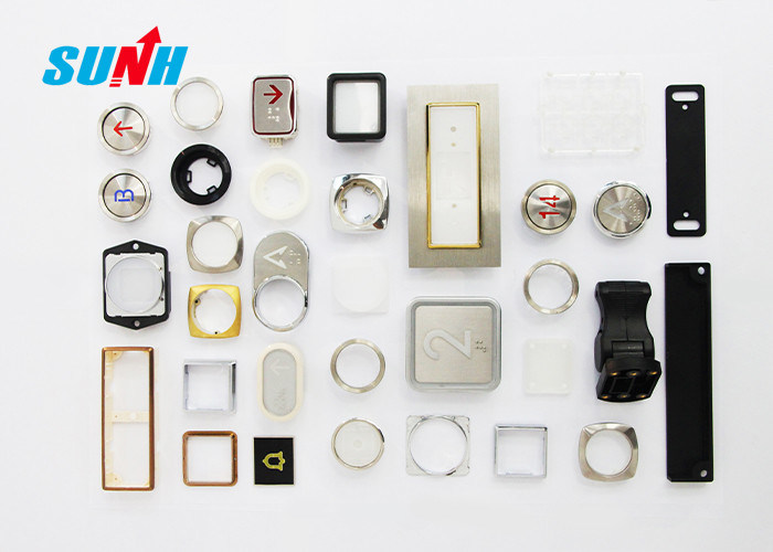 High Precision Replacement Elevator Buttons Small Size For LOP / COP