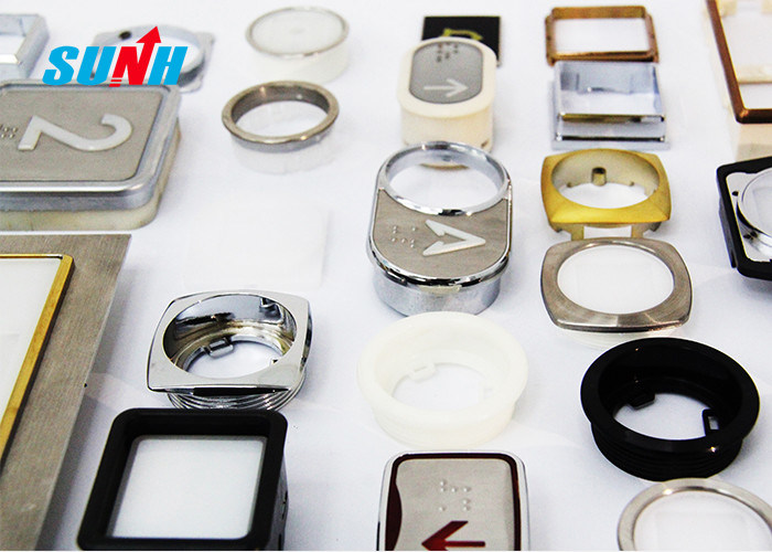 High Precision Replacement Elevator Buttons Small Size For LOP / COP
