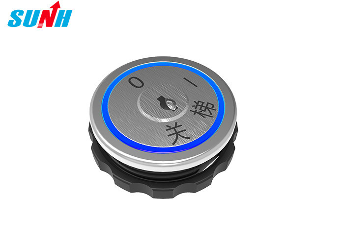 Close Door Elevator Push Button Switches , Elevator Key Switch With ...
