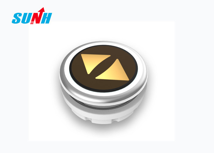 Round Shape Elevator Up And Down Buttons , Lift Call Button 4 Lines ...