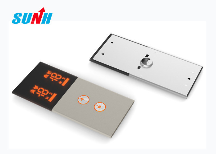 Duplex Elevator Local Operating Panel LOP With Orange Seven Segment ...